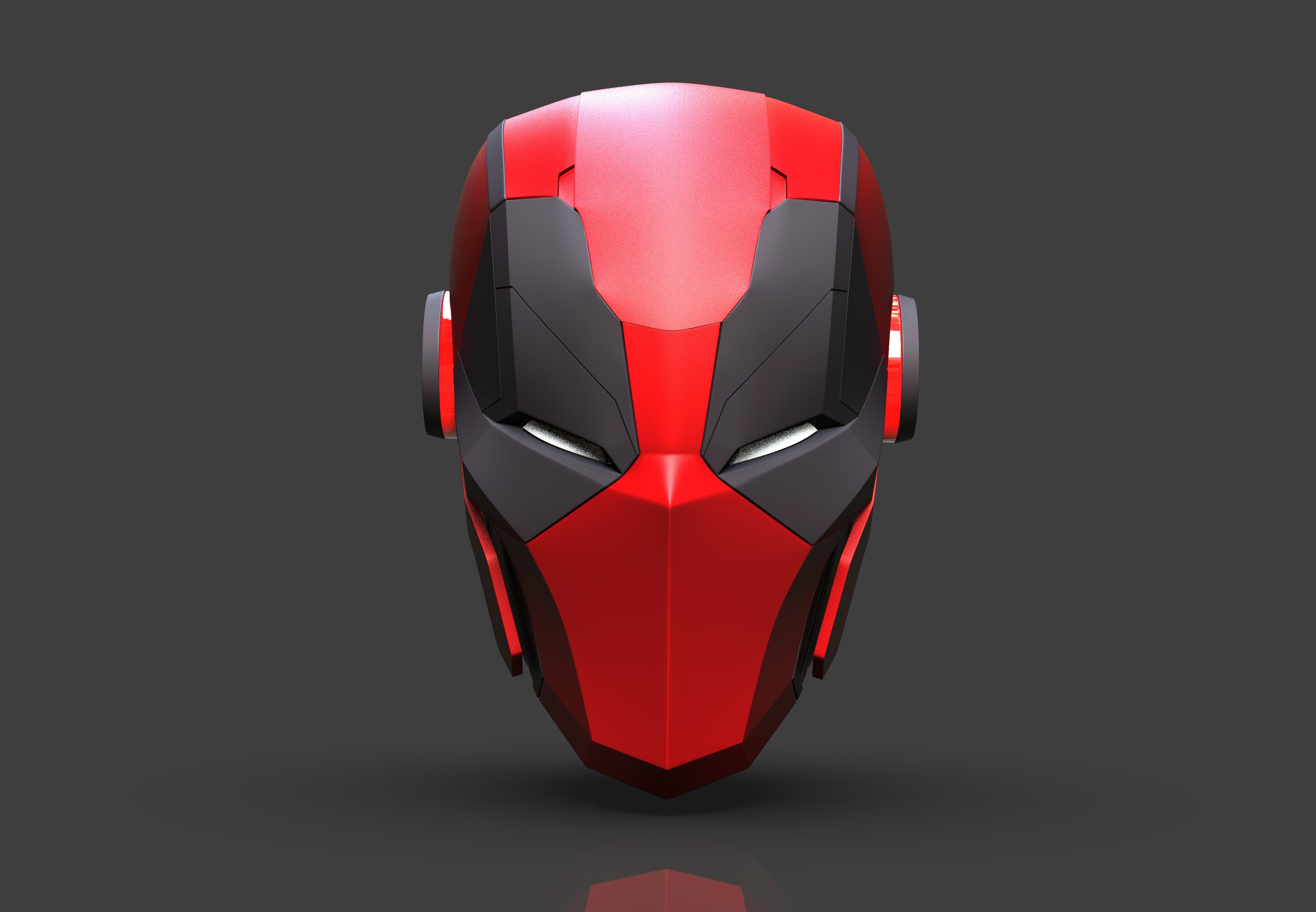 Red Hood Helmet 3d Max