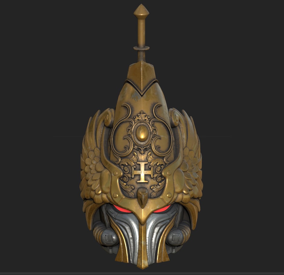 Adeptus Custodes Helmet — Nikko Industries