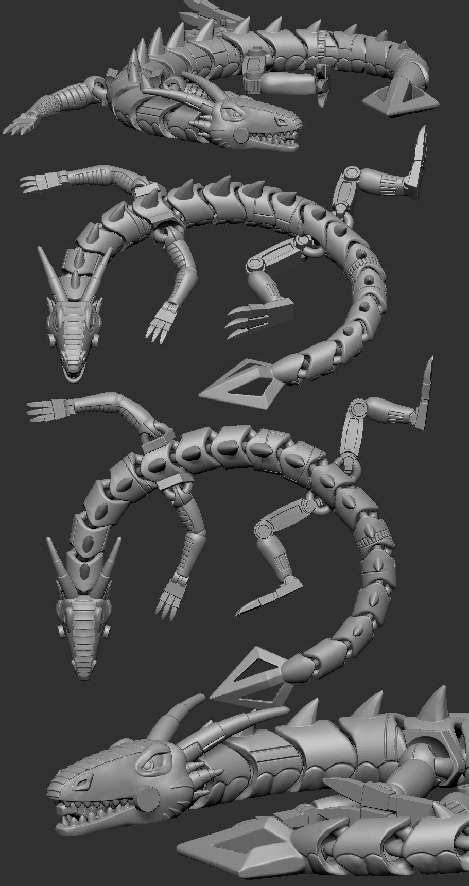 Flexi Dragon Bot — Nikko Industries