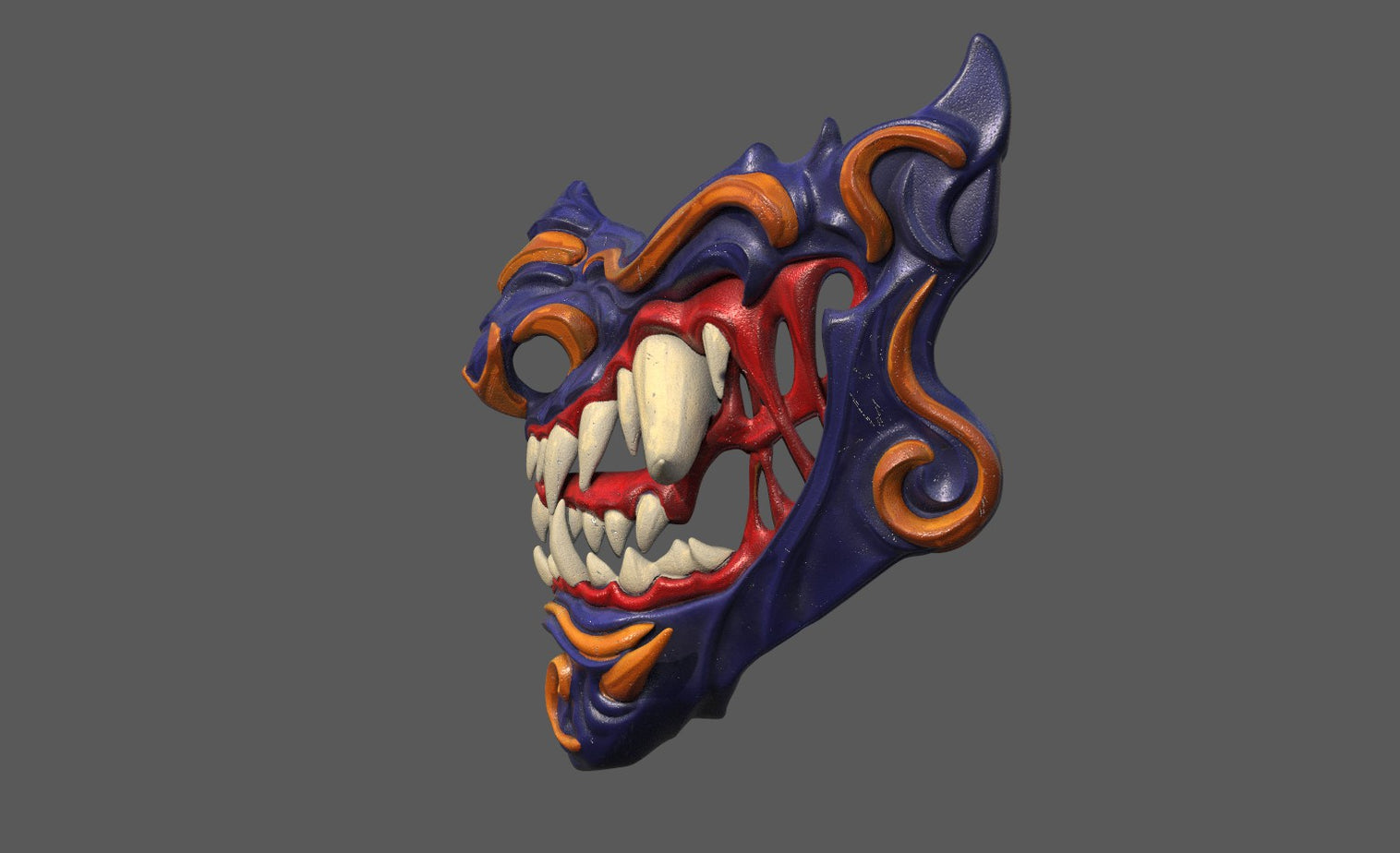 Bakemono Mempo Mask — Nikko Industries