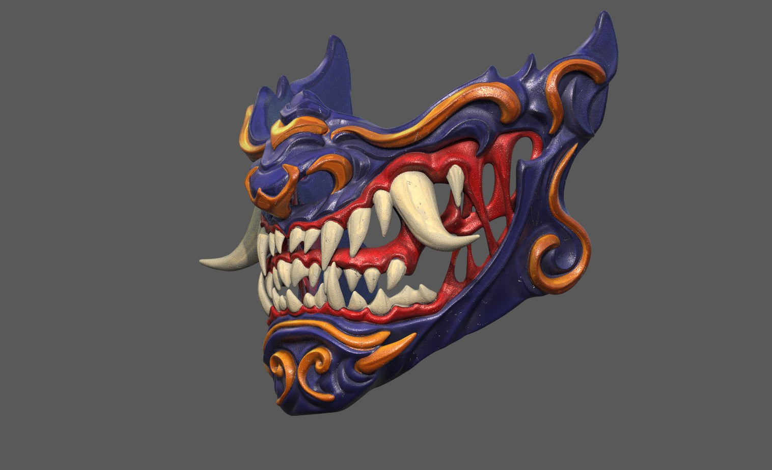 Bakemono Mempo Mask — Nikko Industries