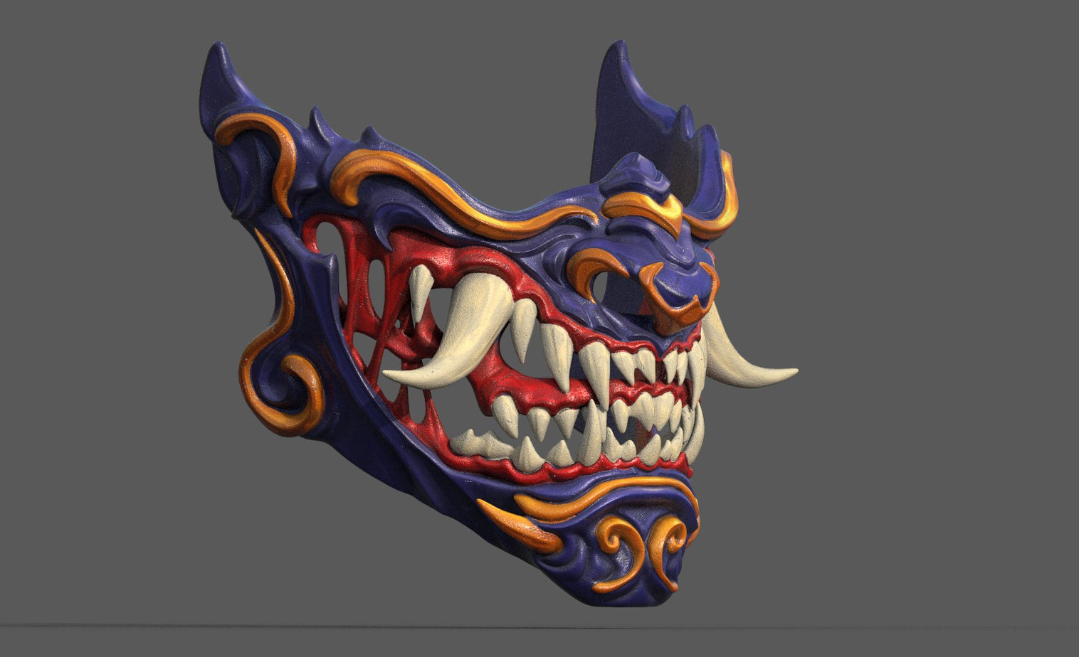 Bakemono Mempo Mask — Nikko Industries