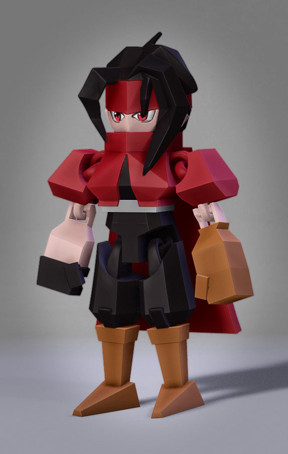 Low Poly Flexi Vincent Valentine — Nikko Industries