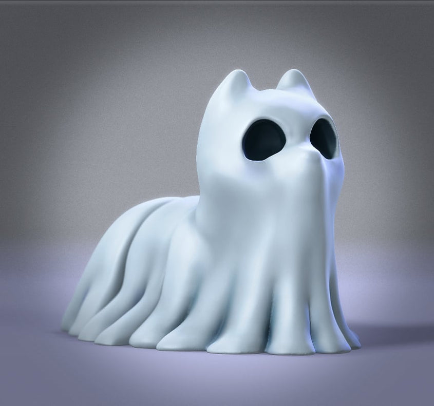 Flexi Ghost Cat — Nikko Industries