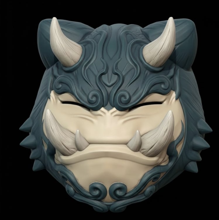 Snorlax Menpo Mask — Nikko Industries