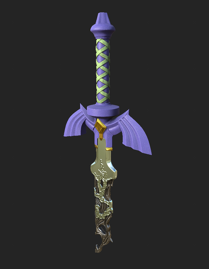 Broken Master Sword Display — Nikko Industries