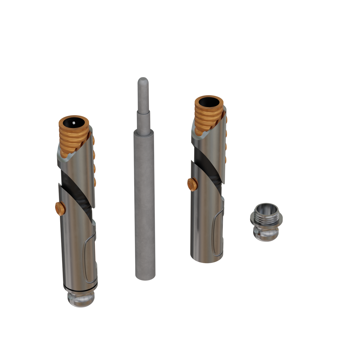 Print in Place Collapsible Jedi Lightsaber Concept 14 — Nikko Industries
