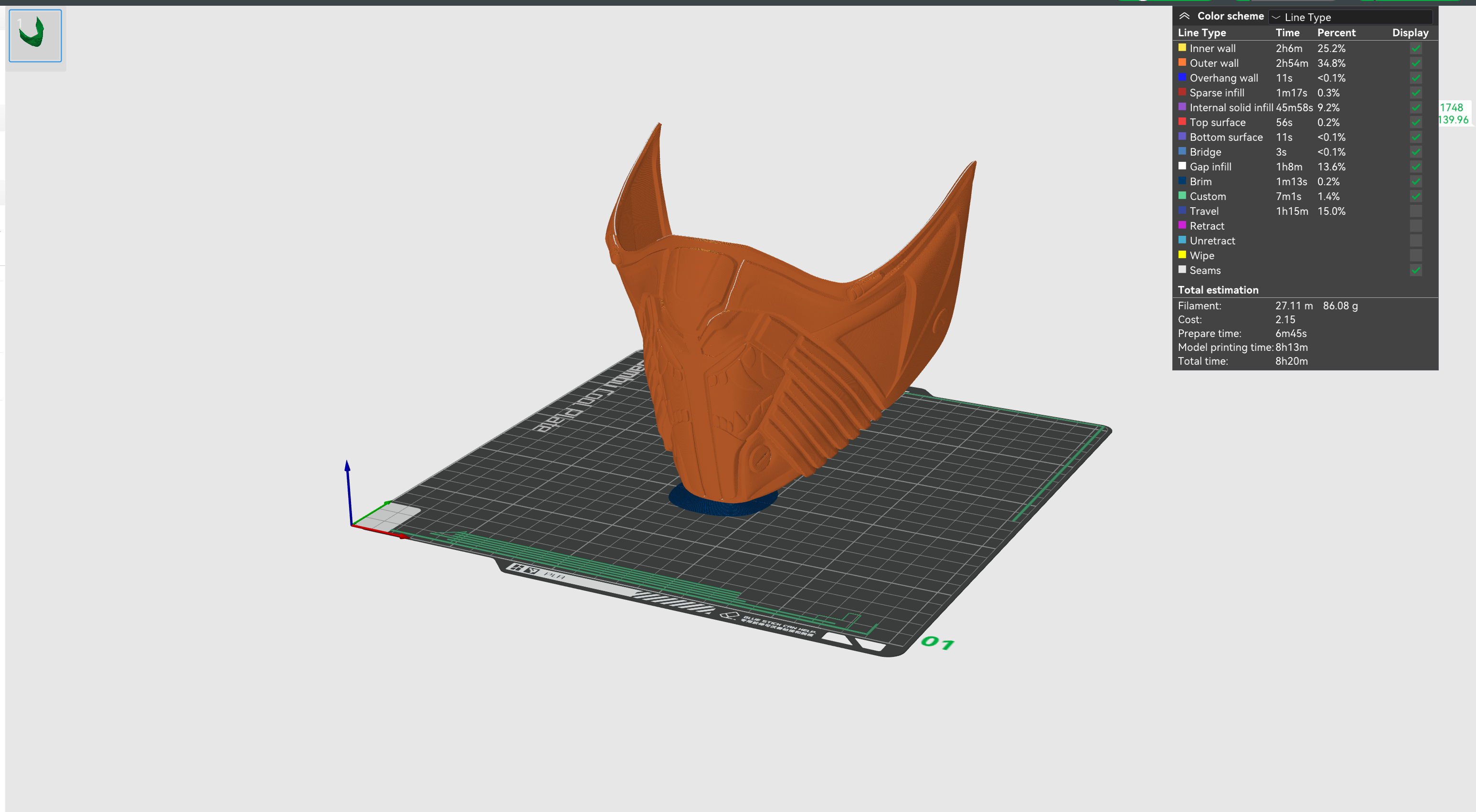 Frost MK1 Mask Alternate 2 — Nikko Industries