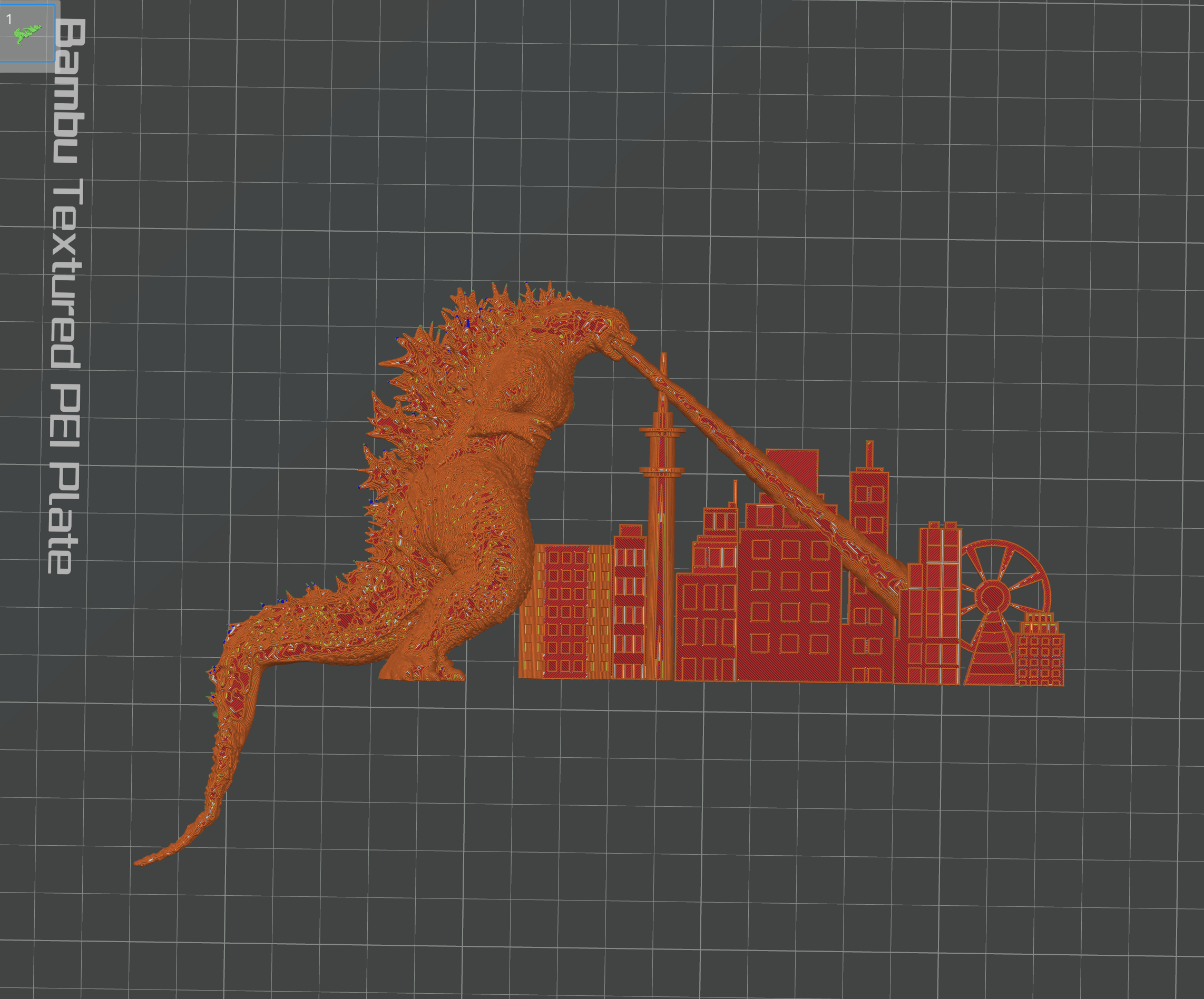 Godzilla Door Frame Topper — Nikko Industries