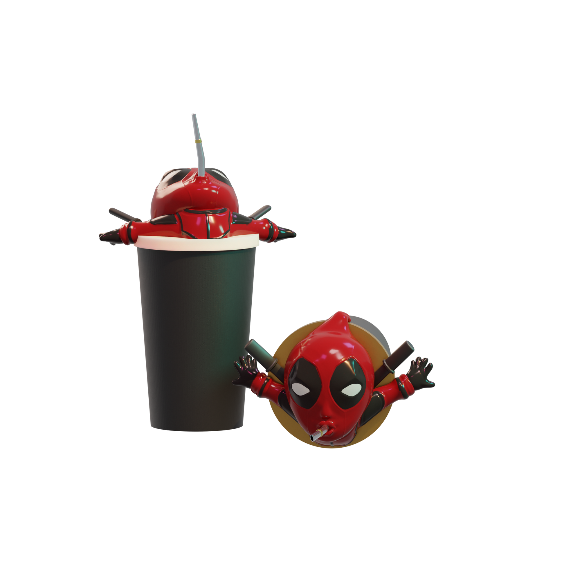 Deadpool Soda Can Cup — Nikko Industries