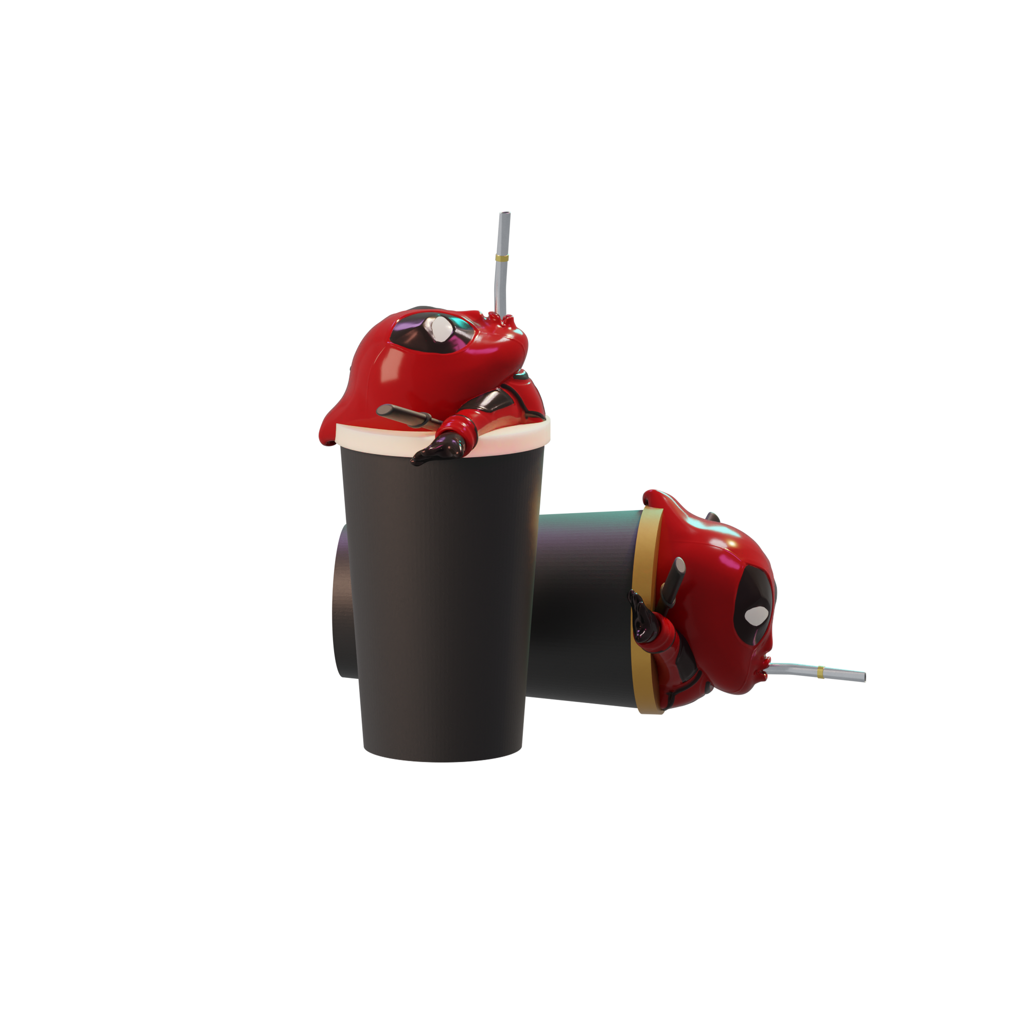 Deadpool Soda Can Cup — Nikko Industries