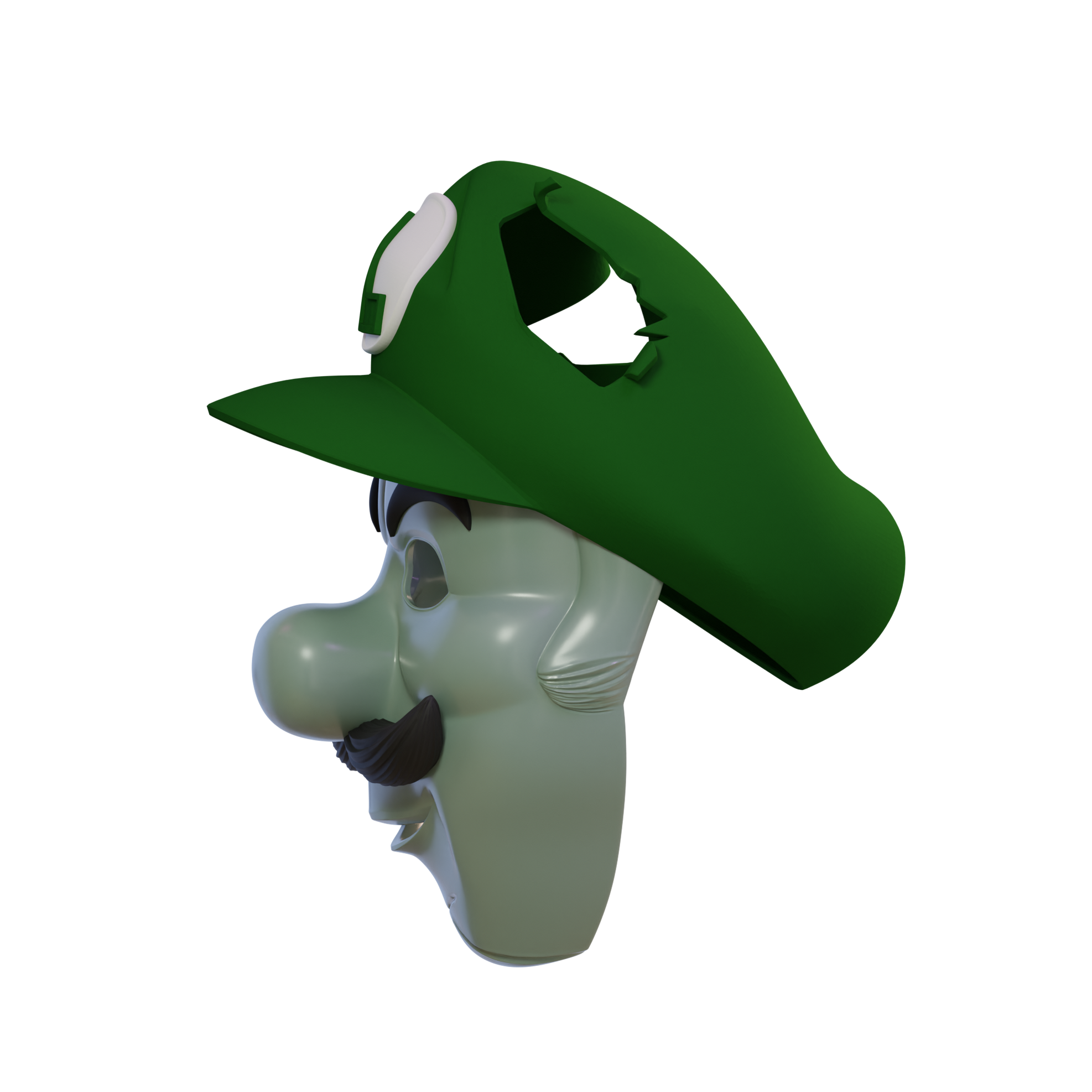 Luigi Vendetta Mask — Nikko Industries