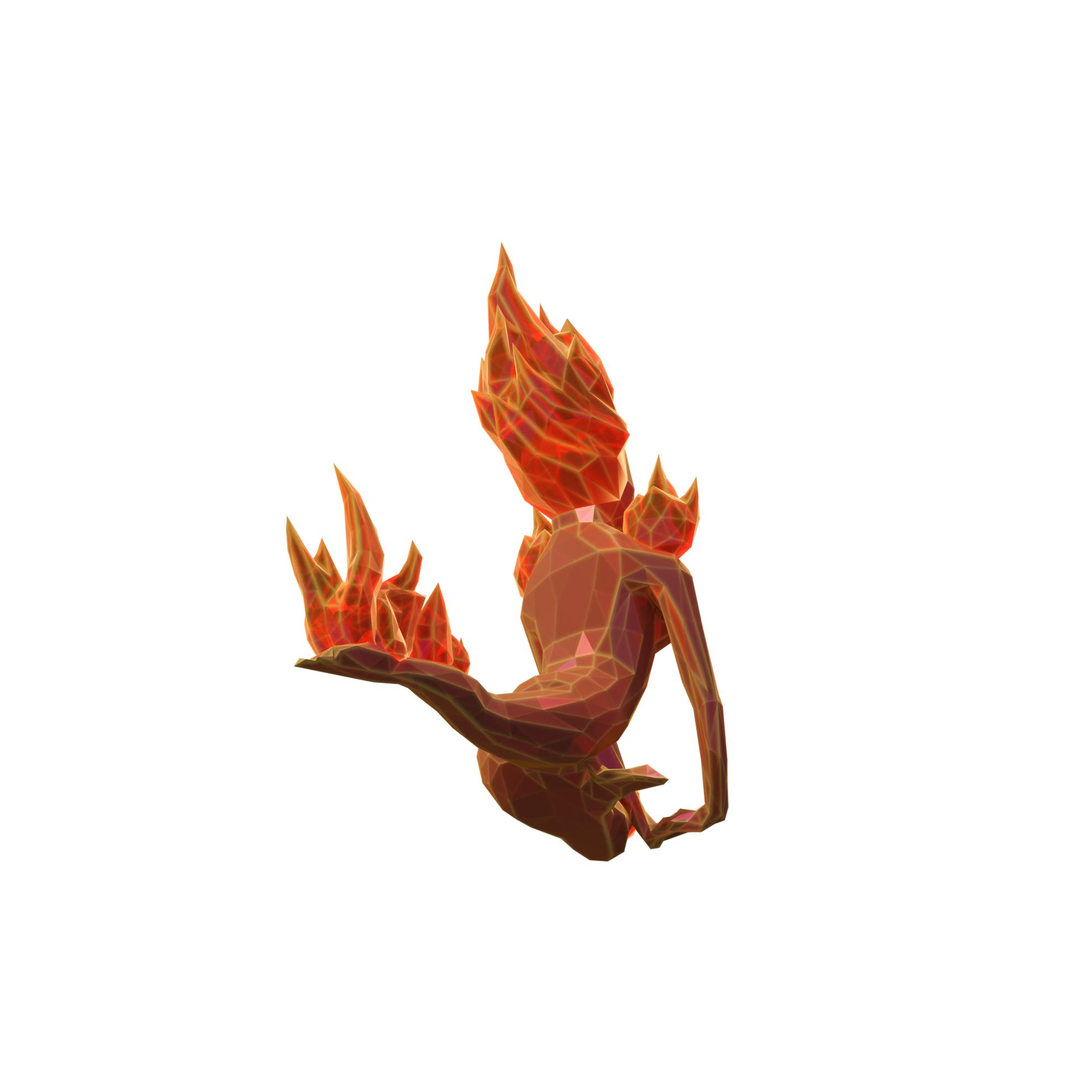 Fire Sprite Book Shelf Display — Nikko Industries