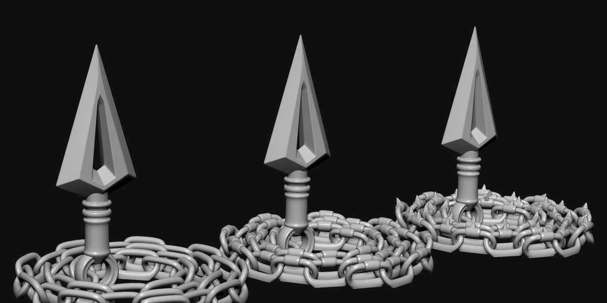 Chain Kunai Set C — Nikko Industries