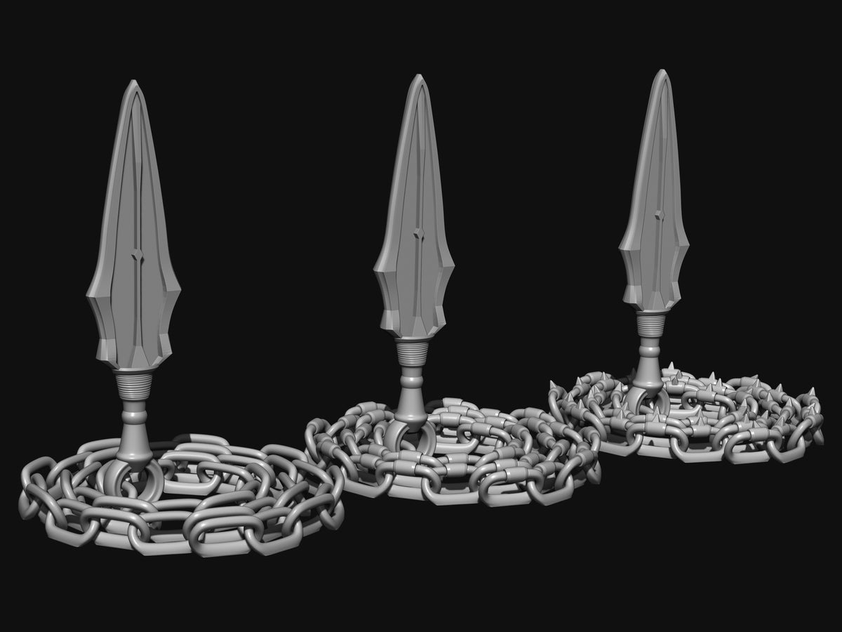Chain Kunai Set D — Nikko Industries