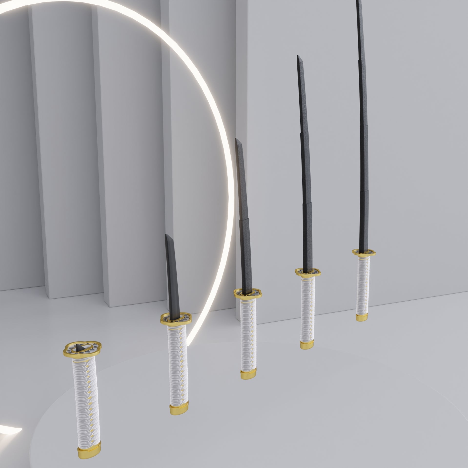 Zenitsu Collapsible Katana — Nikko Industries