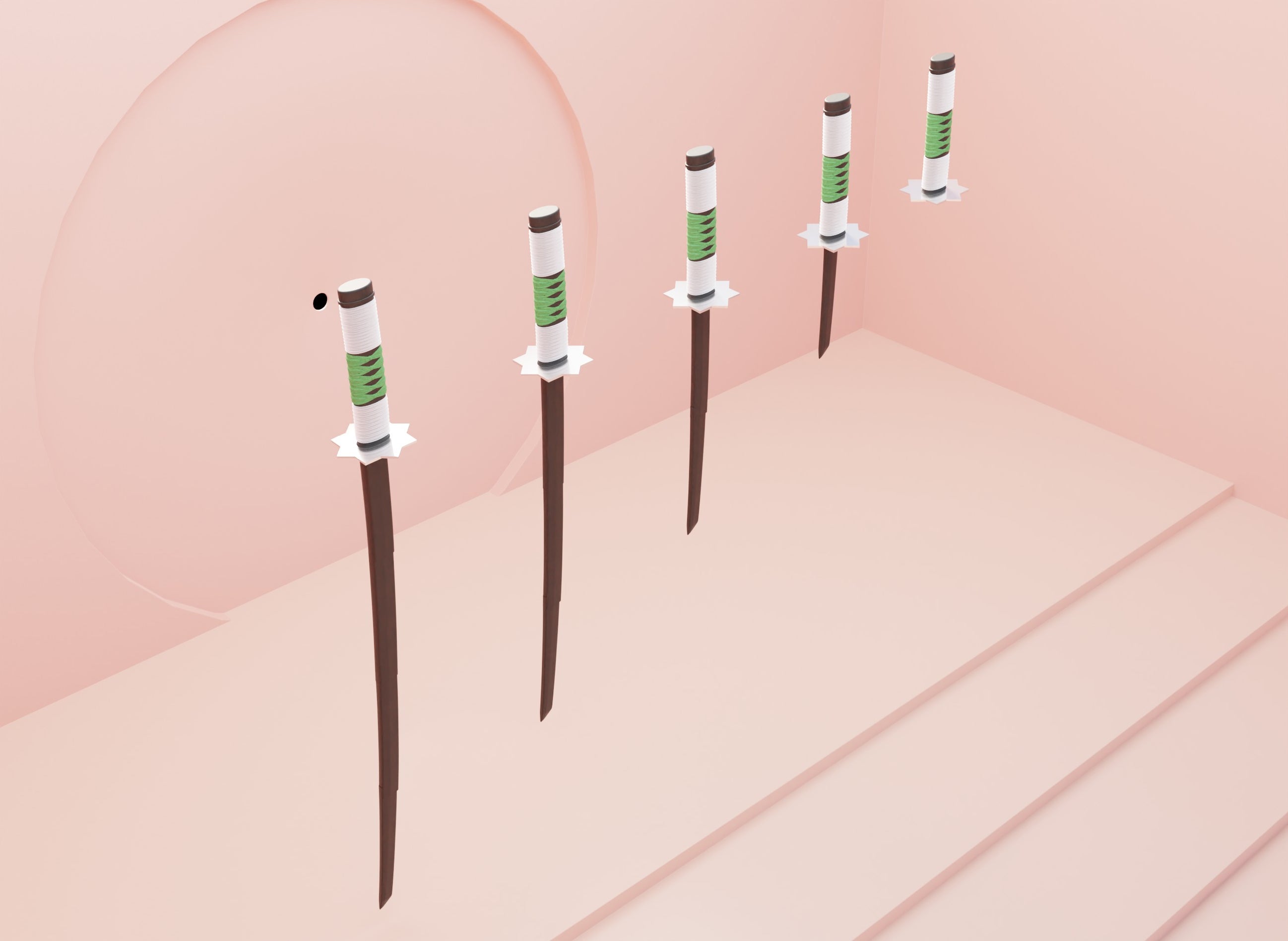 Sanemi Collapsible Katana — Nikko Industries