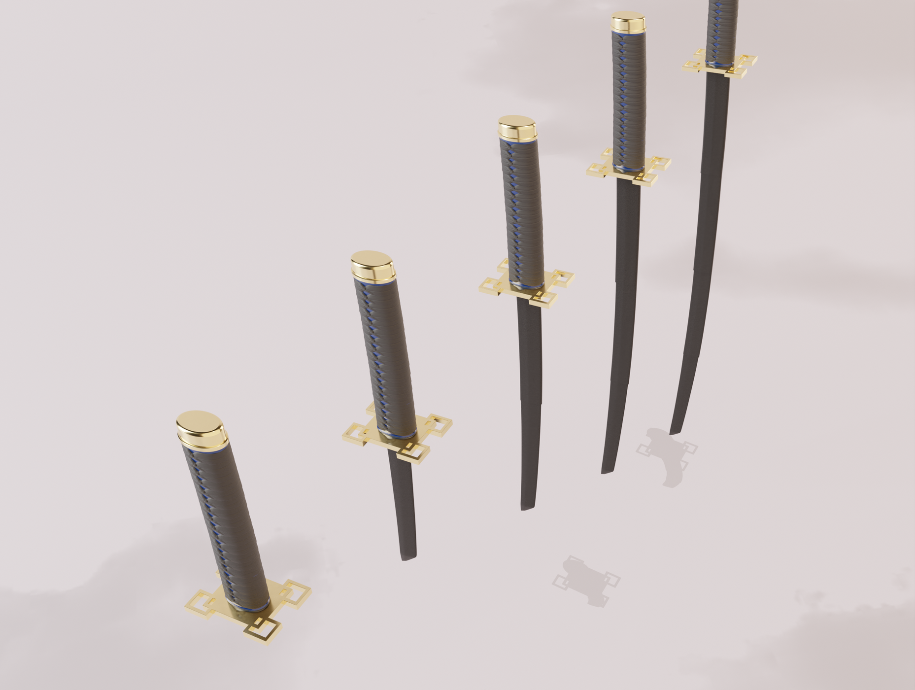 Muichiro Collapsible Katana — Nikko Industries