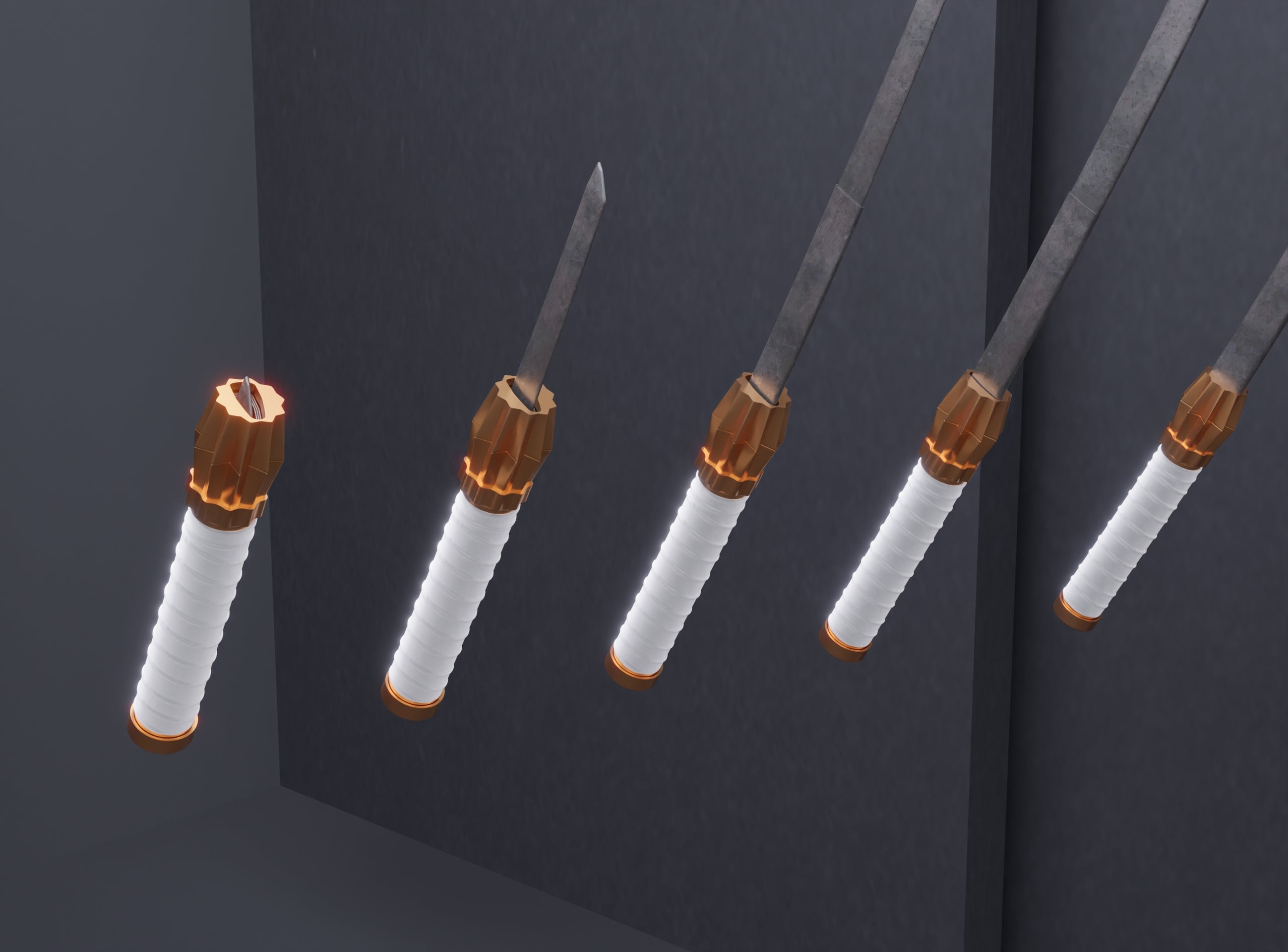 Kenpachi Collapsible Sword — Nikko Industries