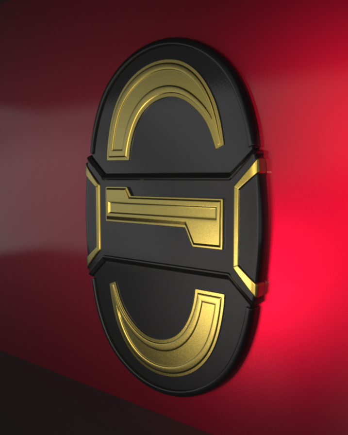 Sentry Belt Buckle Thunderbolts — Nikko Industries