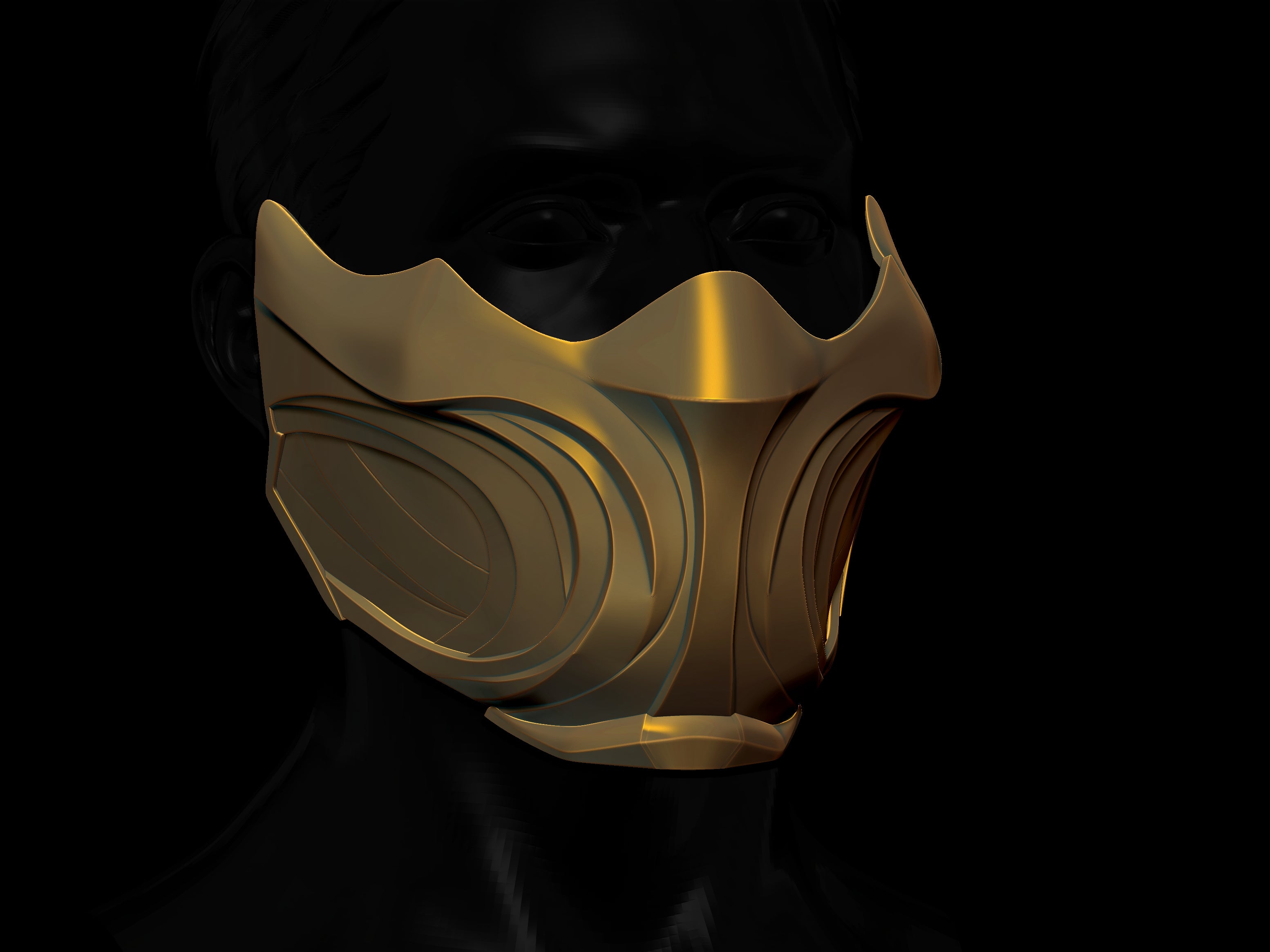 Mortal Kombat 9 Scorpion Mask