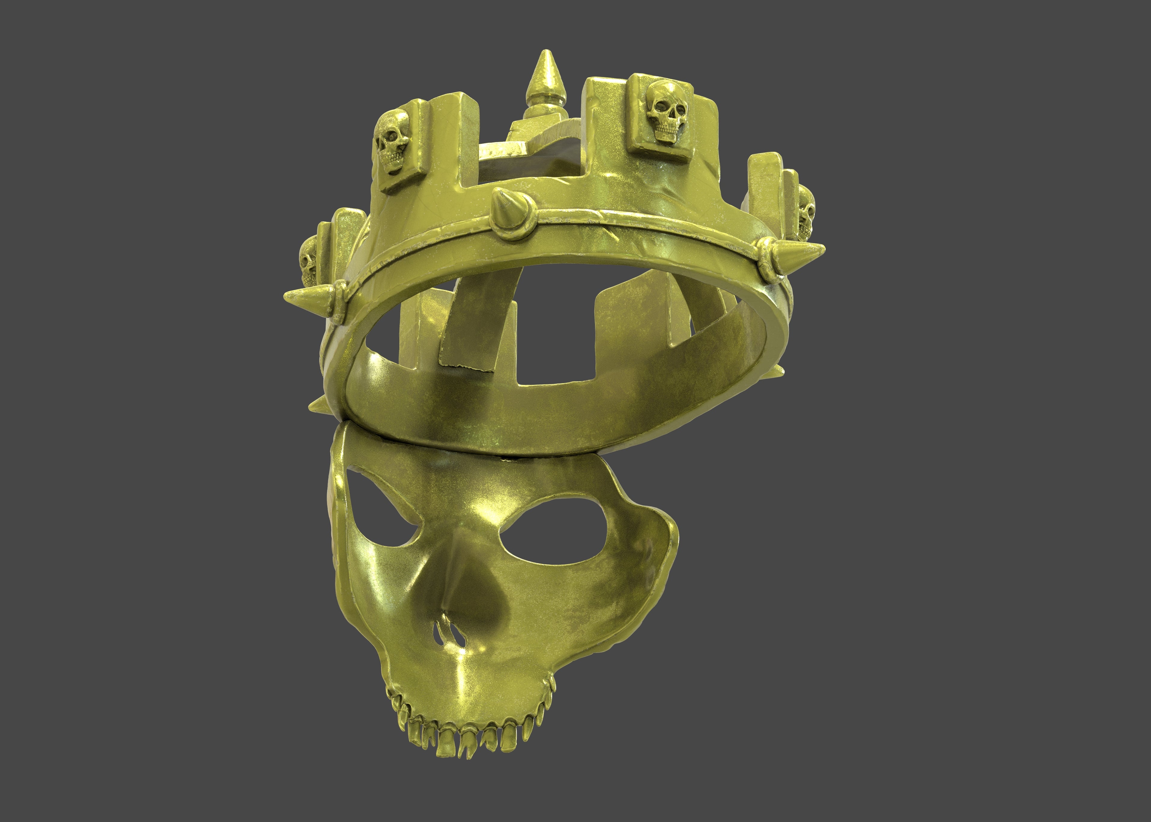 Triple H Skull Crown — Nikko Industries