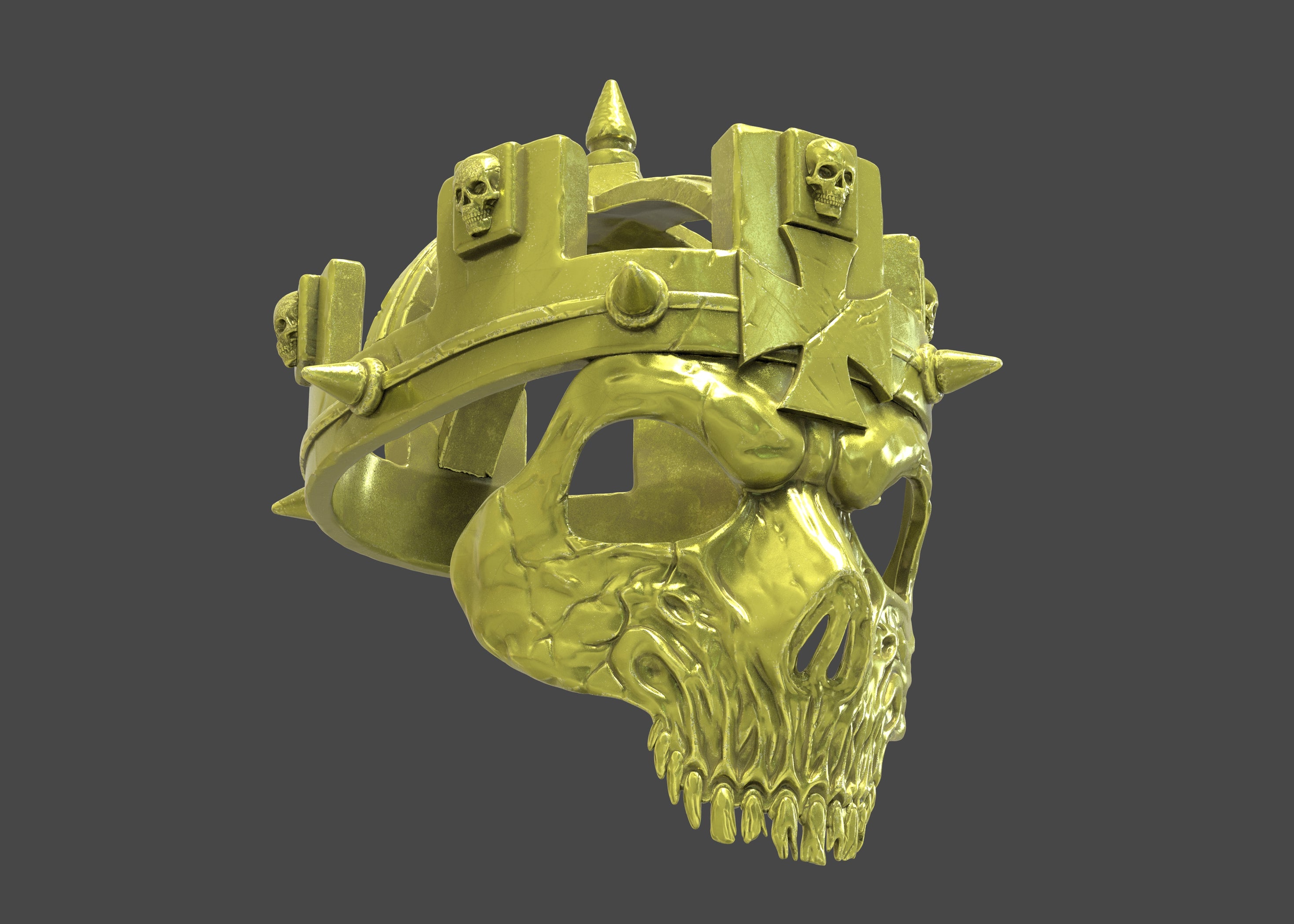 Triple H Skull Crown — Nikko Industries