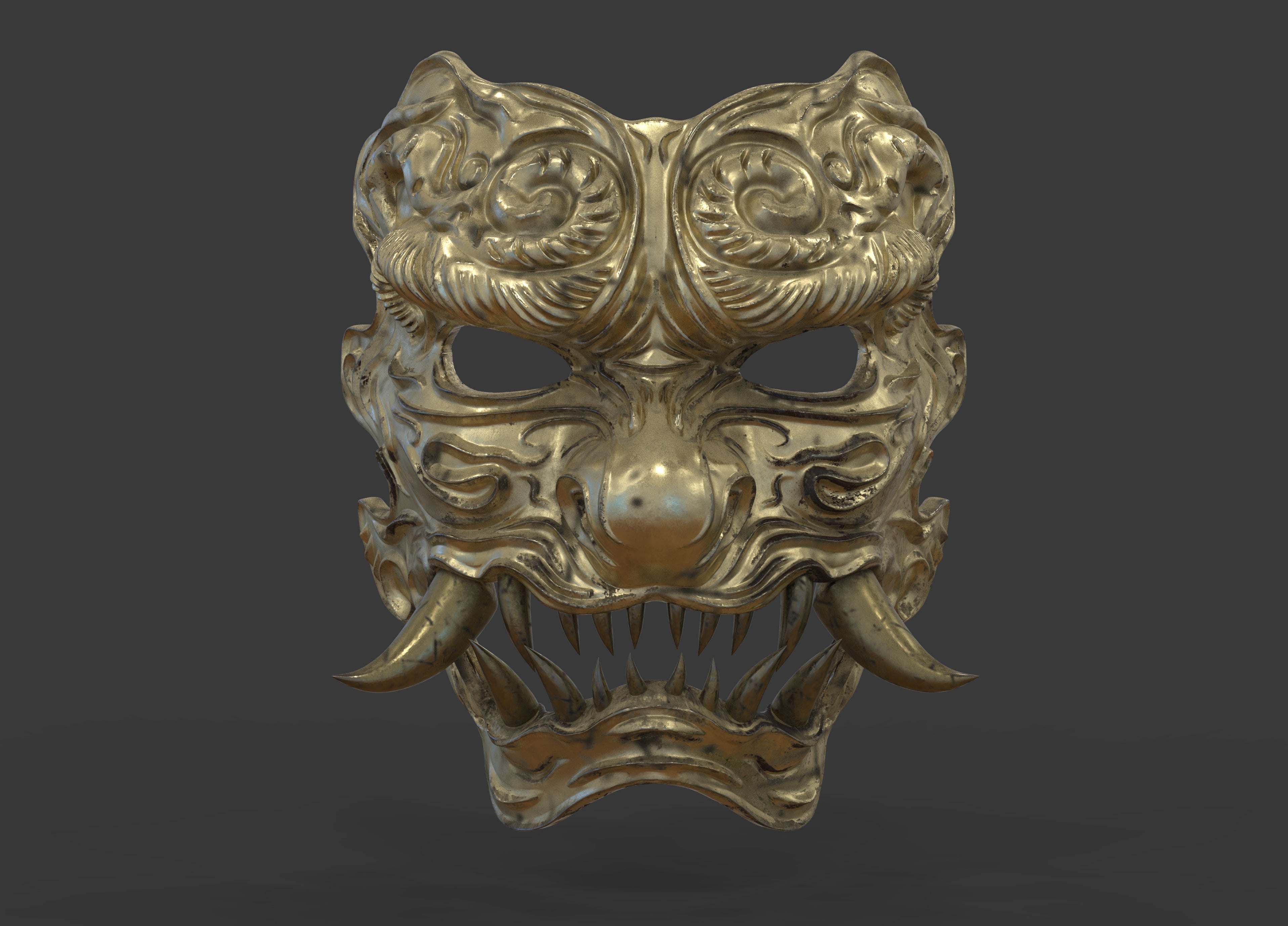 Black Myth Wukong Oni Mask — Nikko Industries