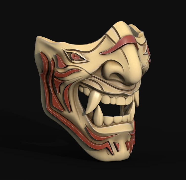 Sukuna Menpo Mask — Nikko Industries