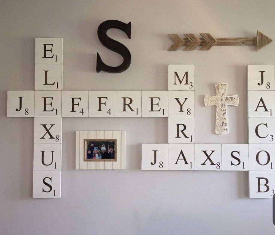 Scrabble Tile Decor — Nikko Industries