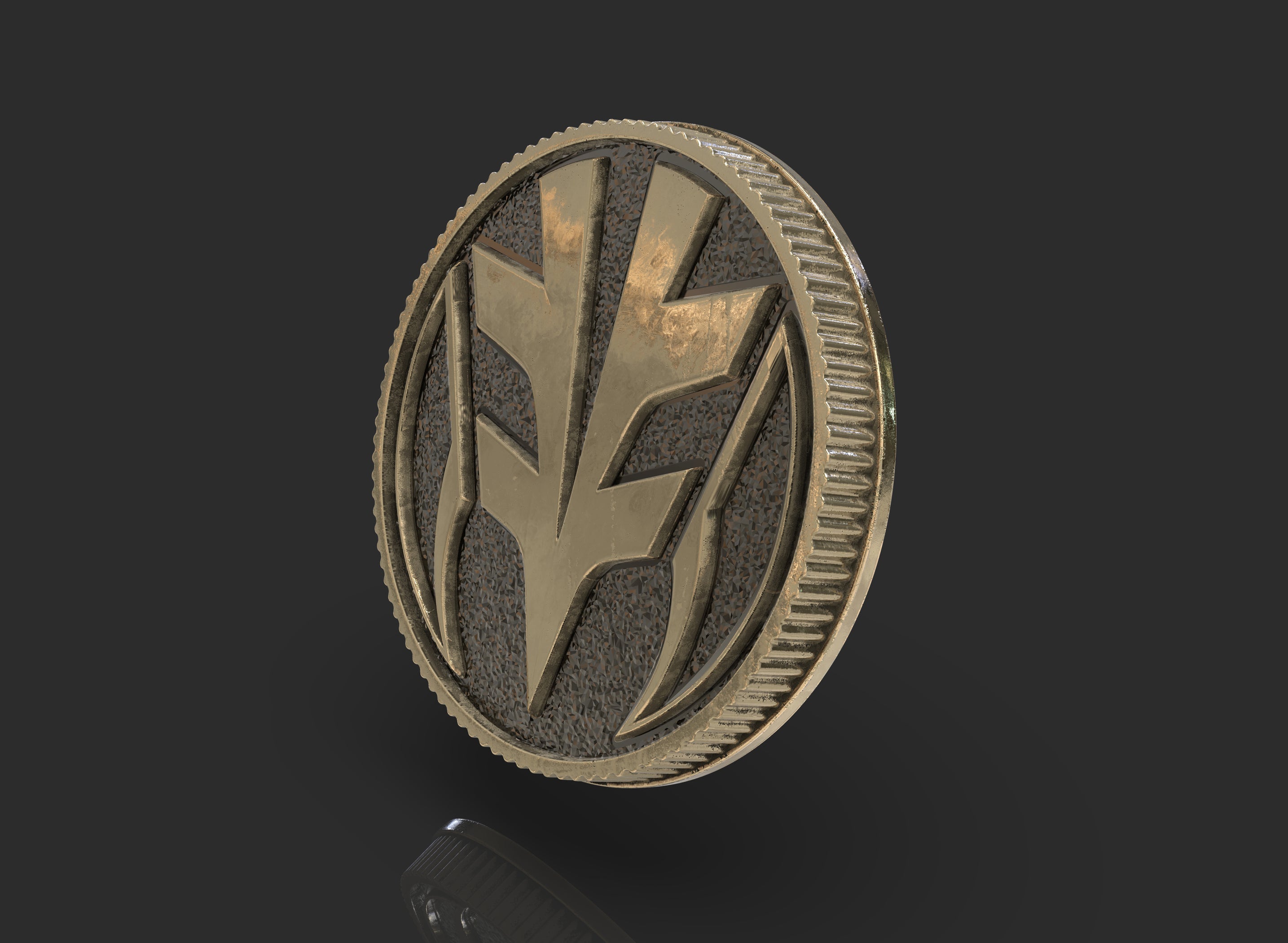 White Tiger Power Ranger Morpher Coin — Nikko Industries