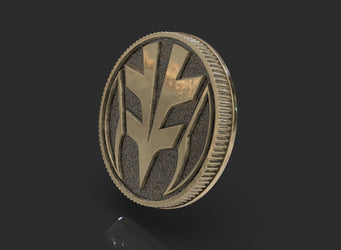 White Tiger Power Ranger Morpher Coin — Nikko Industries