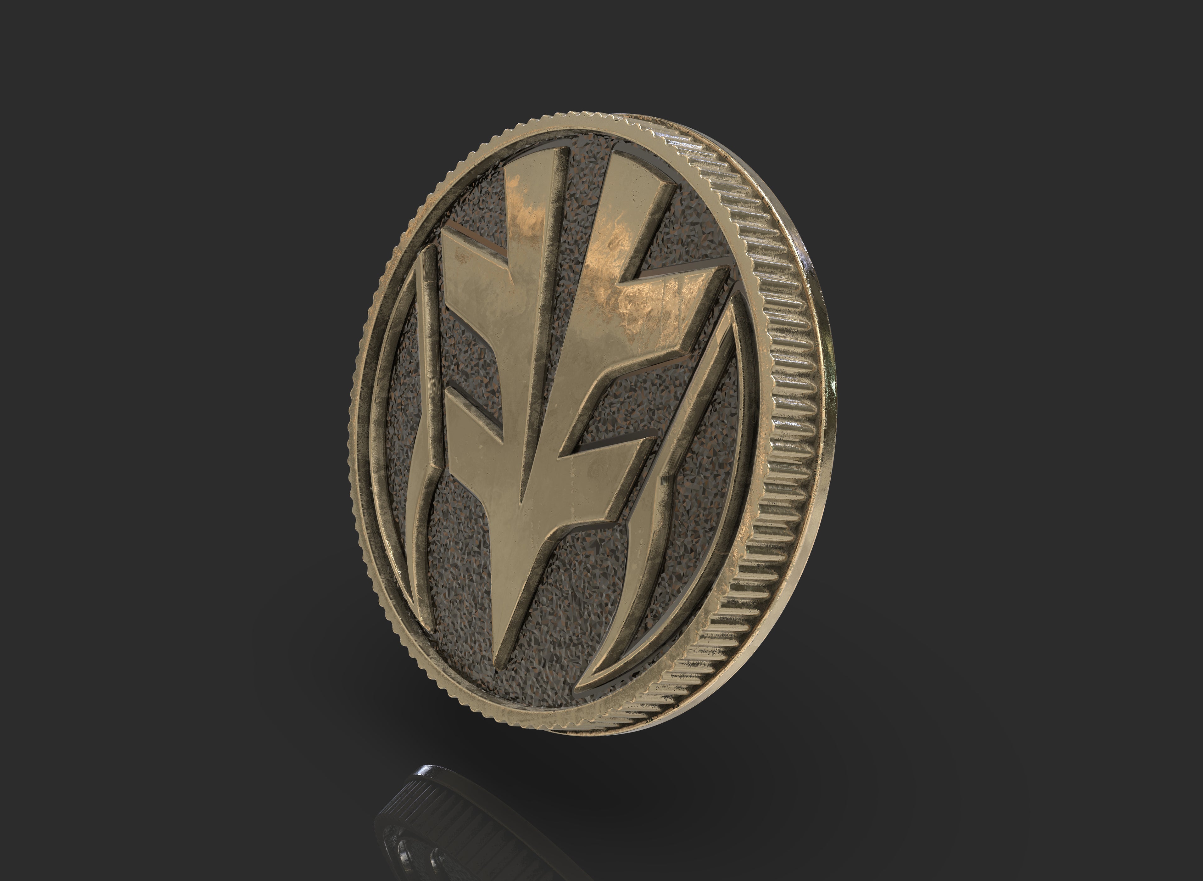 White Tiger Power Ranger Morpher Coin — Nikko Industries