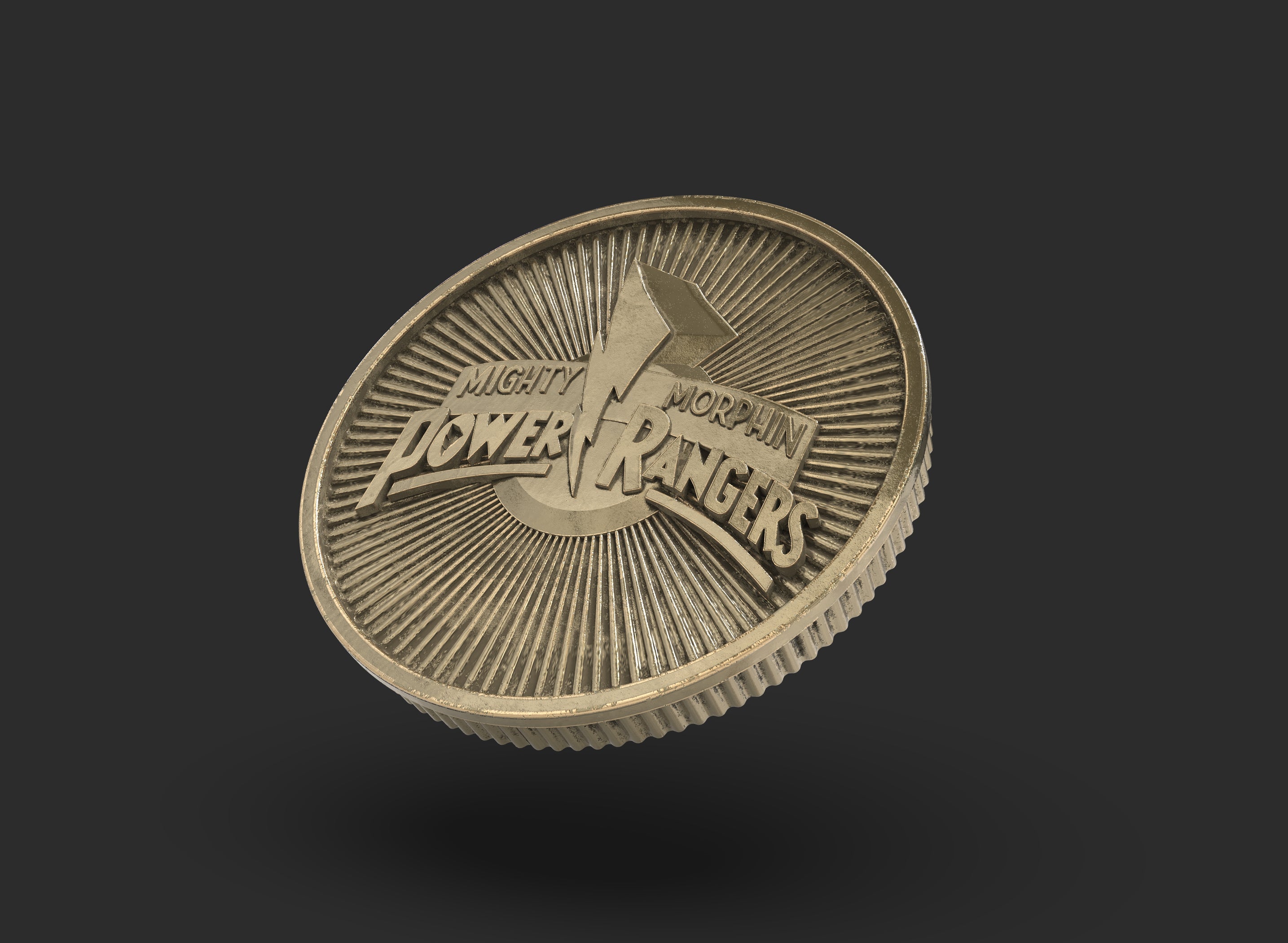 White Tiger Power Ranger Morpher Coin — Nikko Industries