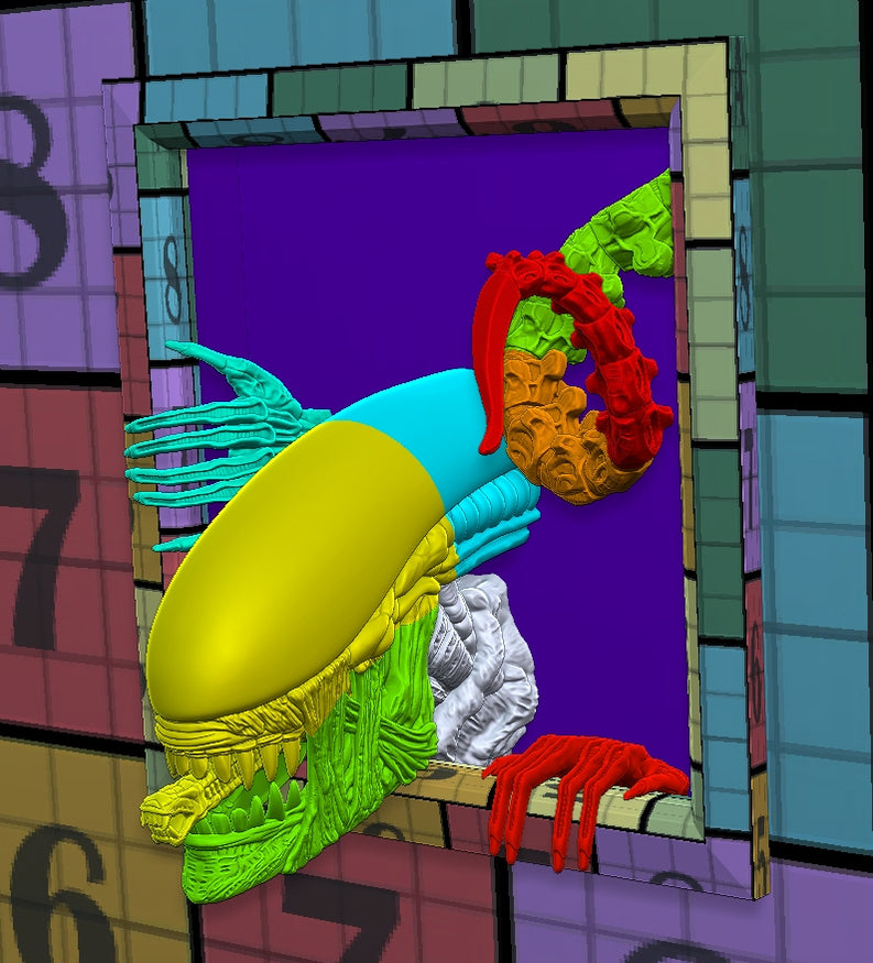 Alien in Vent Display — Nikko Industries