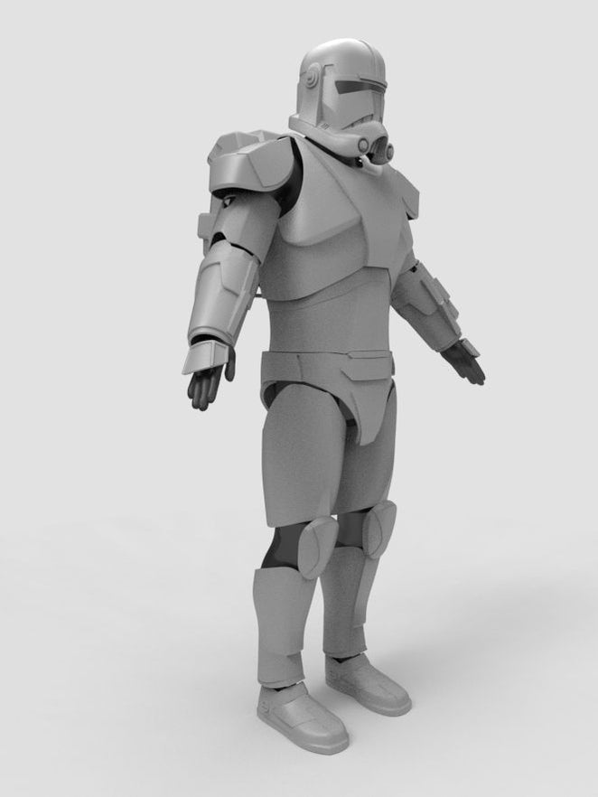 Hunter Bad Batch Armor STL — Nikko Industries