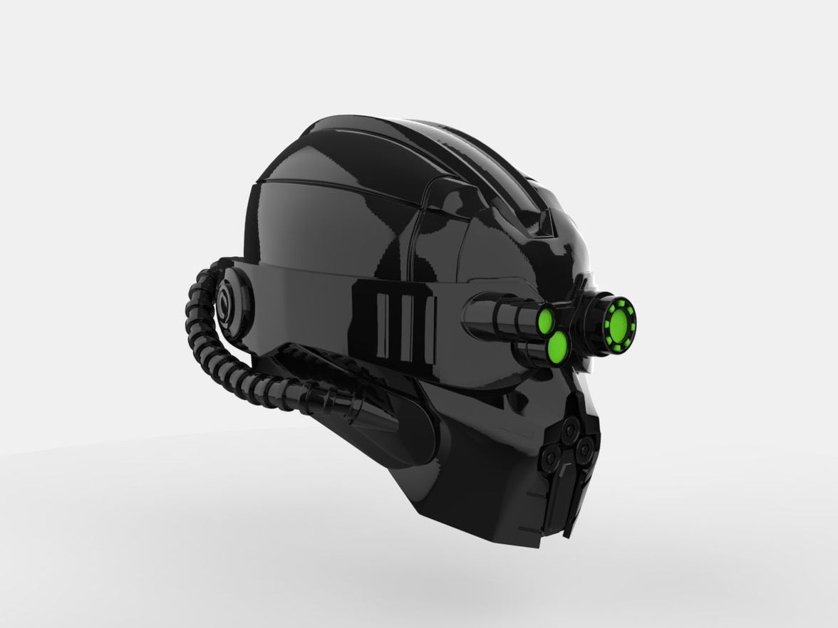 StarCraft Ghost Helmet STL — Nikko Industries