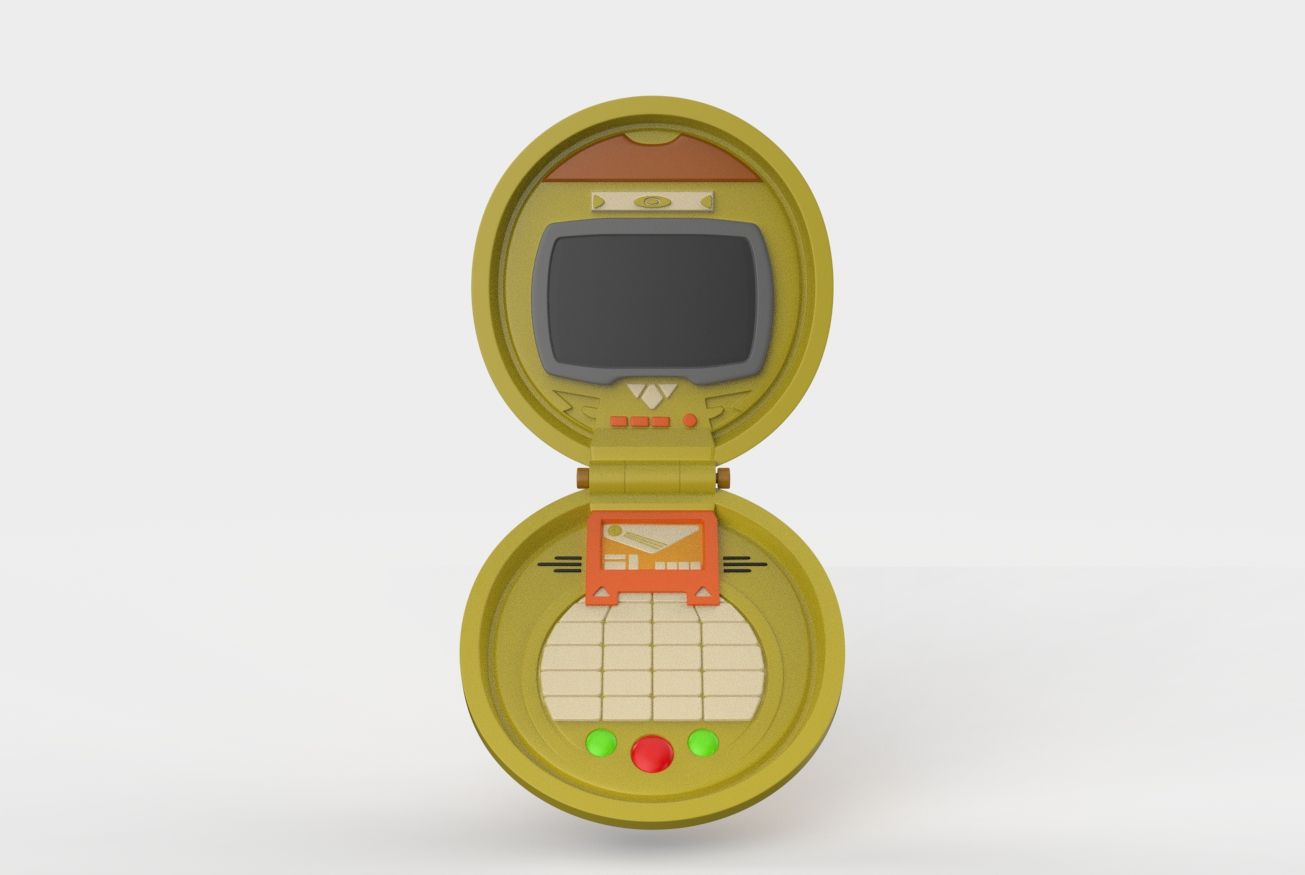 90's Ninja Turtle Communicator STL — Nikko Industries
