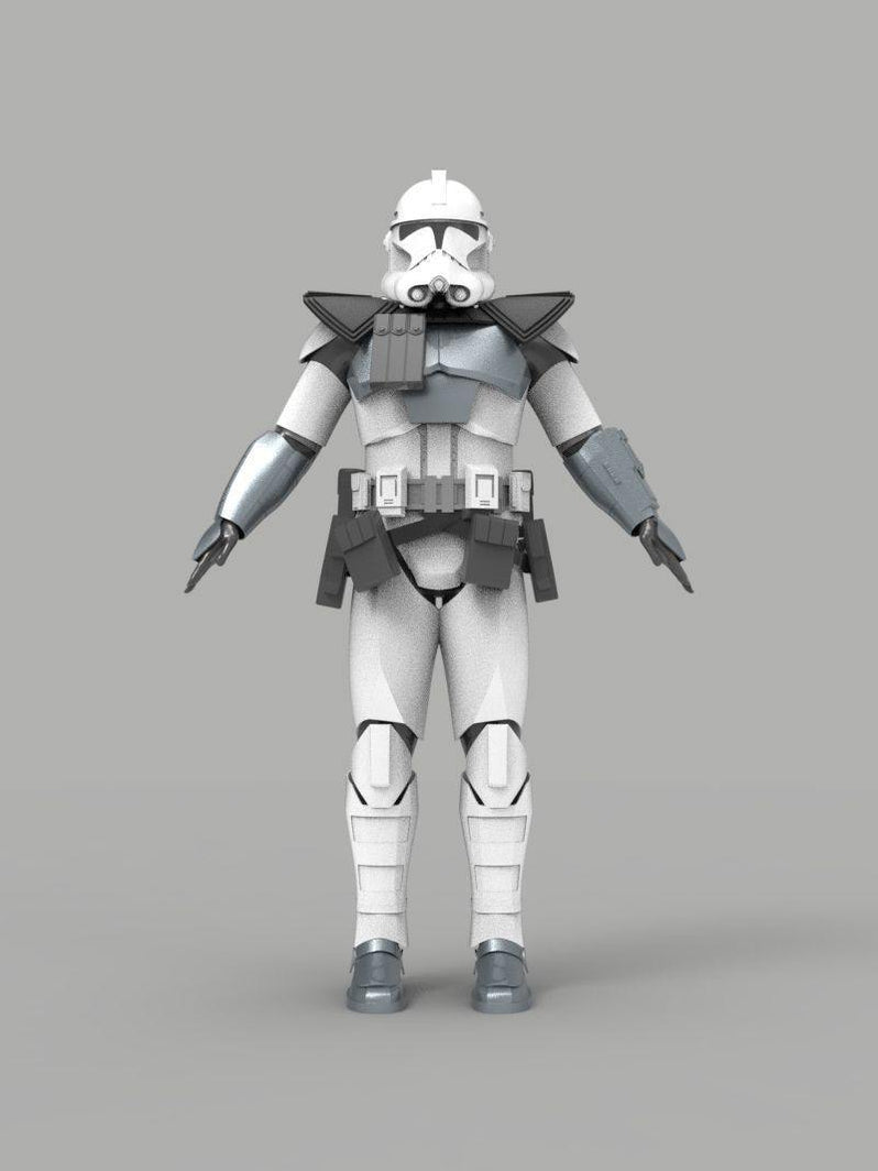 Arc Trooper Phase II Armor STL — Nikko Industries
