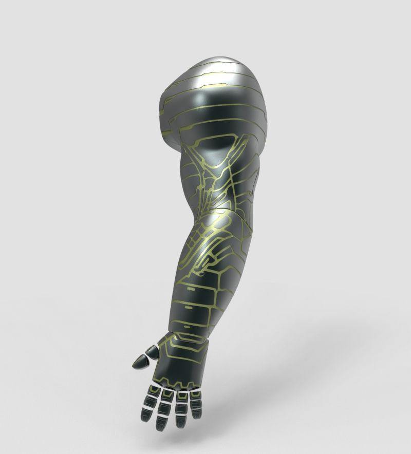 Winter Soldier Arm STL — Nikko Industries