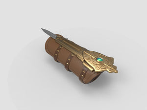 Assassin's Creed Hidden Blade STL — Nikko Industries