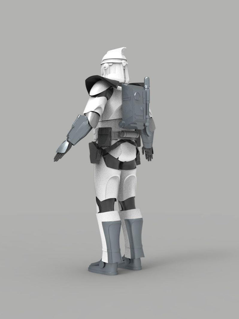 Arc Trooper Phase II Armor STL — Nikko Industries