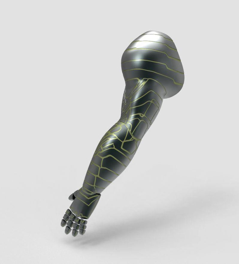Winter Soldier Arm STL — Nikko Industries