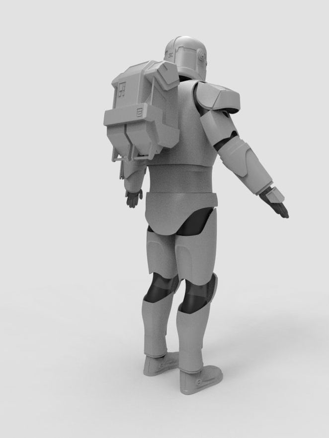 Hunter Bad Batch Armor STL — Nikko Industries