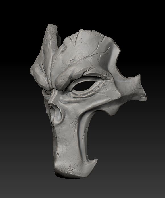 Darksiders 2 Death Face Without Mask
