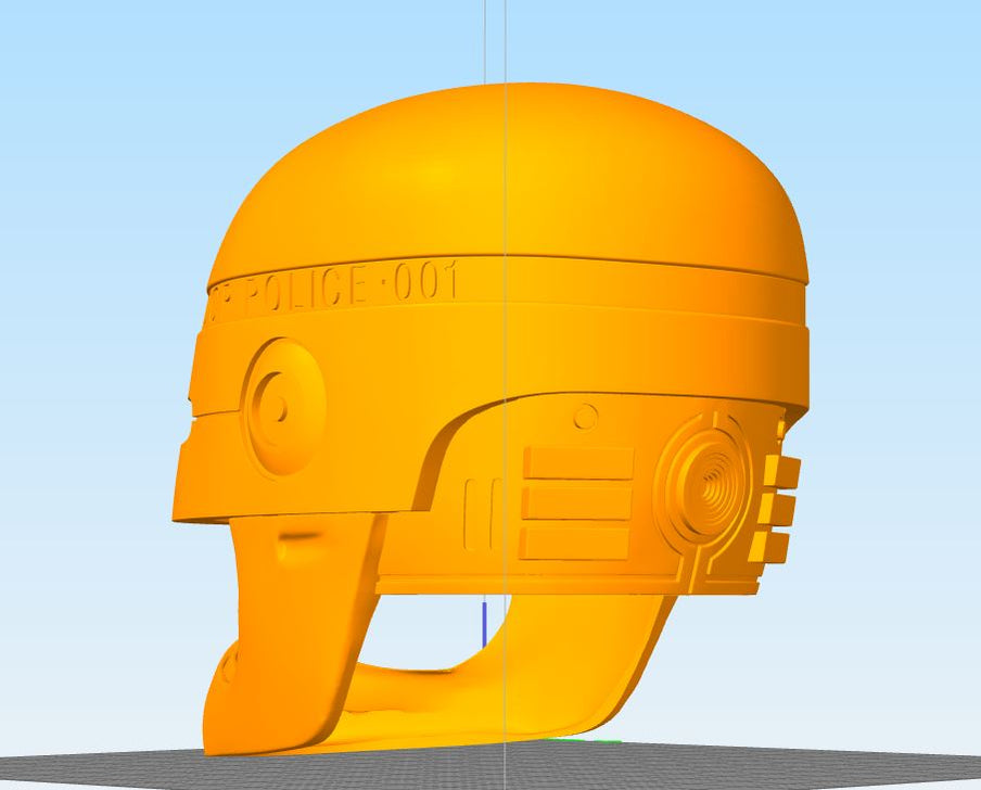 Robocop Helmet stl — Nikko Industries