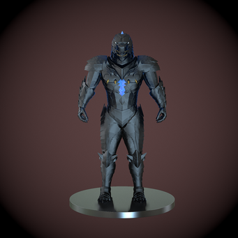 Godzilla Armor 3d Printed Armor STL — Nikko Industries