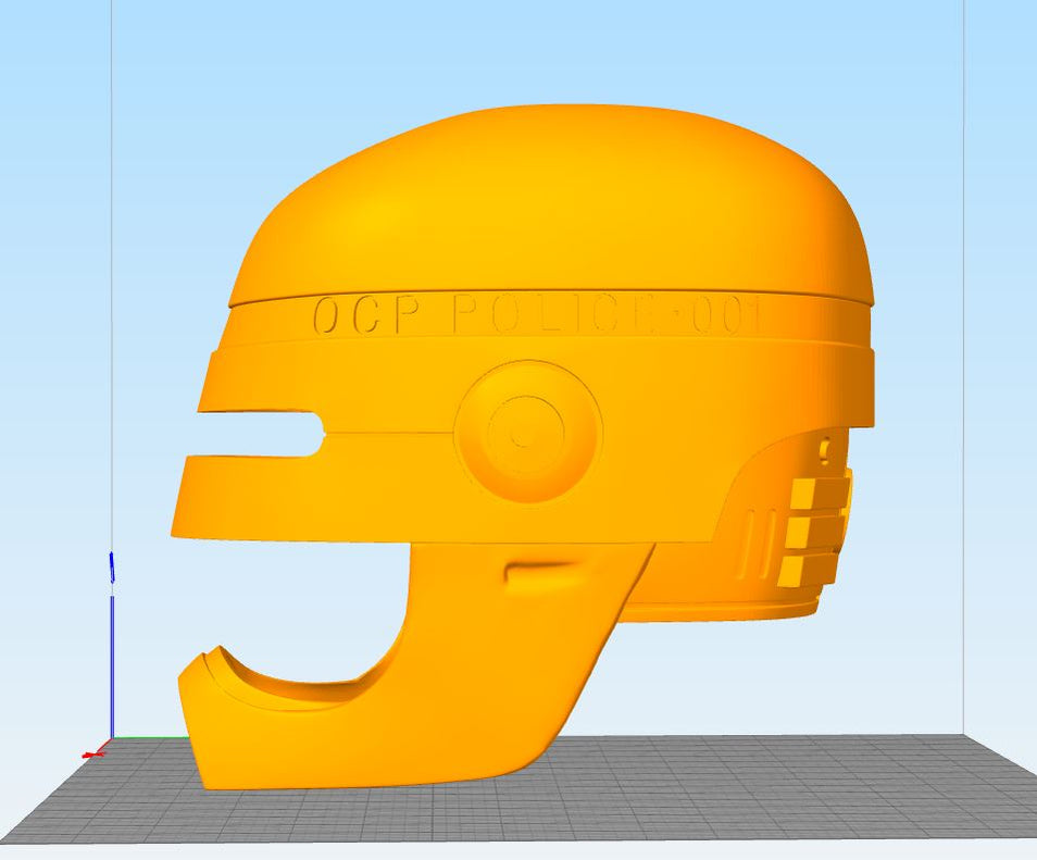 Robocop Helmet stl — Nikko Industries