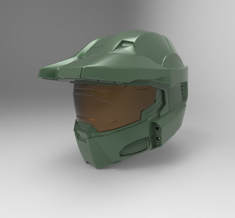 Halo Infinite Master Chief Helmet STL — Nikko Industries
