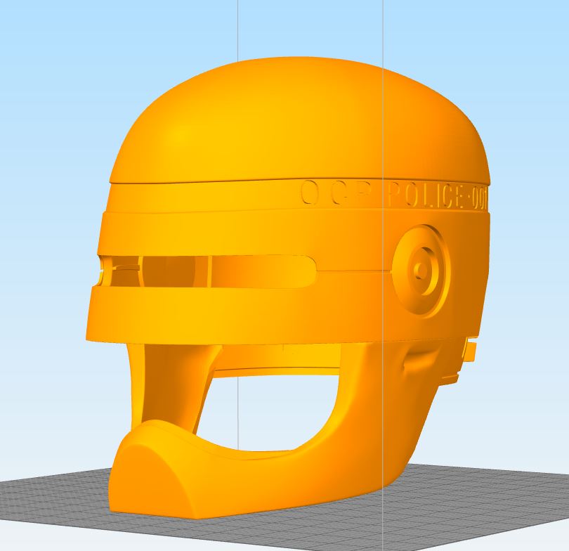 Robocop Helmet stl — Nikko Industries